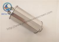 China Durable Water Filter Nozzles With Vertical Slots Long Service Life 0.2mm Slot Size for sale