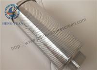 China Durable Water Filter Nozzles With Vertical Slots Long Service Life 0.2mm Slot Size for sale
