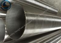 China SS 304 Wedge Wire Mesh Non Clogging Capabilities High Abreaction Resistance for sale