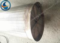 China Closed Up Drum Screen Filter , Wedge Wire Sieve Filters High Efficiency for sale