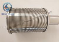 China Stainless Steel Water Filter Nozzles For Water Treatment 115-110mm Length for sale