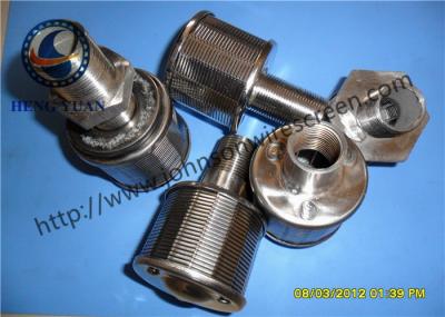 China 57mm Diameter Wedge Wire Screen Water Filter Nozzle For Water Processing for sale