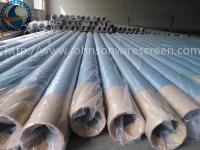China Full Welded Johnson Screen Pipe , Stainless Steel Well Pipe For Water Well Drilling for sale