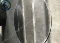 China 25-1200mm Diameter Welded Wedge Wire Screen Panels For Petrochemical for sale