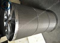China Customized Stainless Steel Wedge Wire Screen Drum For Self Cleaning Strainer for sale