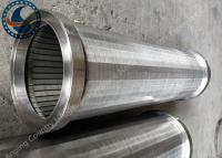 China Energy Saving Profile Wire Coutinuous Slot Screen For Wastewater Filter for sale