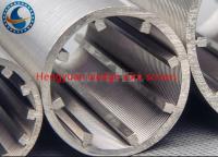 China Customized Stainless Steel Well Screen , Industrial Welded Wedge Wire Screen for sale