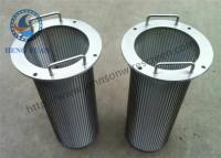 China High Performance Rotary Screen Filter / Wire Mesh Drum Convenient Operation for sale