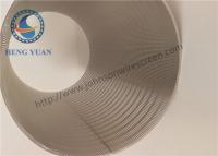 China Low Noise V Shape Rotary Sand Screen , Wire Mesh Drum Long Service Life for sale