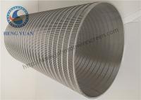China ISO9000 Approved Self Cleaning Rotary Filter With Precise Slot Size 304 Grade for sale
