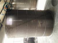 China Large Diameter Reverse Rotary Screen Drum For Urban Water Treatment for sale