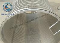 China Corrosion Resistance Rotary Screen Drum For Chemical Filter Treatment for sale