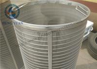 China Corrosion Resistance Rotary Screen Drum For Chemical Filter Treatment for sale