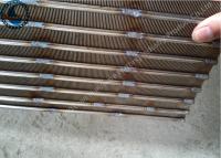 China Vee Shape Sand Dewatering Screen , Customized Stainless Sieve Screen for sale