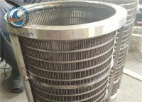 China Safety Rotary Screen Drum For Animal Manure Treatment 0.85mm Slot Size for sale