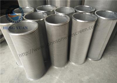 China 304 Grade Wire Cylinder Basket , Water Treatment Rotating Drum Screen for sale