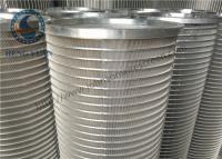 China 304 Grade Wire Cylinder Basket , Water Treatment Rotating Drum Screen for sale