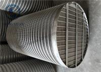 China Stainless Steel 316 Wedge Wire Basket , Wire Strainer Basket High Efficient for sale