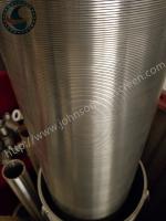 China Professional Johnson Screen Pipe , Rod Based Continuous Slot Screen for sale