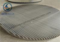 China Professional 304 Stainless Steel Wedge Wire Screen For Industrial 500mm Length for sale