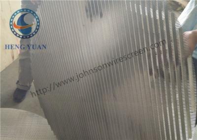 China Professional 304 Stainless Steel Wedge Wire Screen For Industrial 500mm Length for sale