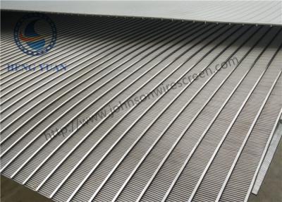 China Various Shapes Wedge Wire Screen Panels With ISO9000 Certificate Wear Resisting for sale
