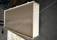 China V Shape Wedge Wire Screen Panels For Mineral Processing Self Cleaning for sale