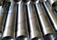 China High Strength Johnson Vee Wire Screen 205 / 304 / 304L / 316L Grade for sale