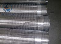 China High Precision Wedge Wire Sieve Filters , Wedge Wire Mesh For Coal / Mine for sale