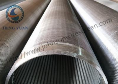 China Jis Standard Oil Water Well Screen Filter Tube Length 1m-6m for sale