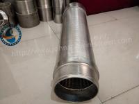 China 40 Slot Stainless Steel Water Well Screen Solid Structure OEM / ODM Available for sale