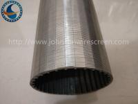 China Johnson Wedge Wire Mesh Pre Packed Well Screens For Sea Water Intake System for sale