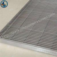 China Food Filtration Welded Wedge Wire Screen Durable 304L / 304L / 316L Grade for sale