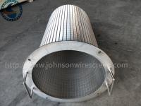 China Stainless Steel 2205 Rotary Screen Drum Wedge Wire Wound Basket Fito for sale