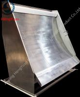 China Curved Stainless Wedge Wire Panel Filter For Water Flow Liquid Filter for sale