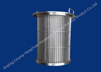 China Stainless Steel Rotary Drum Screen Filter , Wedge Wire Basket for sale