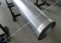 China Stainless Steel Filter Wedge Johnson Wire Screen , Deep Well Water Pipes for sale