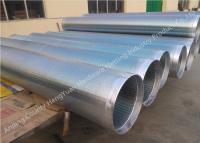 China Stainless Steel Filter Wedge Johnson Wire Screen , Deep Well Water Pipes for sale