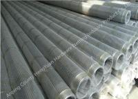 China Water Well V Wedge Johnson Wire Screen Filter Strainers / Sand Filtration Media for sale