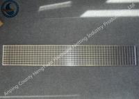 China 304 Flat Stainless Steel Wedge Wire Screen Panels Anti Corrosion 0.2mm Slot for sale