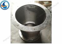 China 50 Micron Reverse Flange Rotary Screen Drum , Wedge Wire Screen Drum for sale