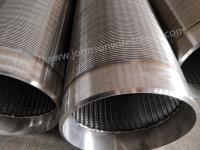 China Slot 1.5mm Wedge CE Johnson Wire Screen Stainless Steel 304 for sale