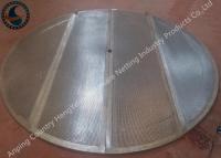 China Precision Welding Wedge Wire Screen Panels False Bottom Anti - Corrosion for sale