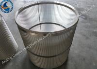 China Reverse Support Rod Rotary Screen Drum Stainless Steel With Falt Iron for sale