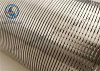 China Length 5.8M Stainless Steel Vee Well Casing Pipe Wire Welded Well Pump Screen for sale