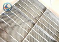 China Vee Wedge Wire Mesh Grids Panel , Stainless Steel Sieve Screen 0.7mm Slot Size for sale