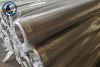 China Continuous Slot Wedge Wire Screen Cylinders For Oil Well for sale