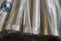 China Stainless Steel 316L 0.5mm Slot Wedge Wire Oil Screen Pipe 2-7/8