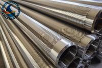 China Full Welded Wedge Wire Wound Screen Of Stainless Steel for sale