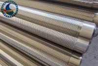 China Full Welded Wedge Wire Wound Screen Of Stainless Steel for sale